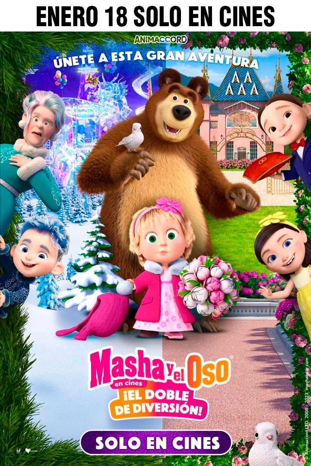 Contigo al Cine | MASHA Y EL OSO ¡EL DOBLE DE DIVERSIÓN
