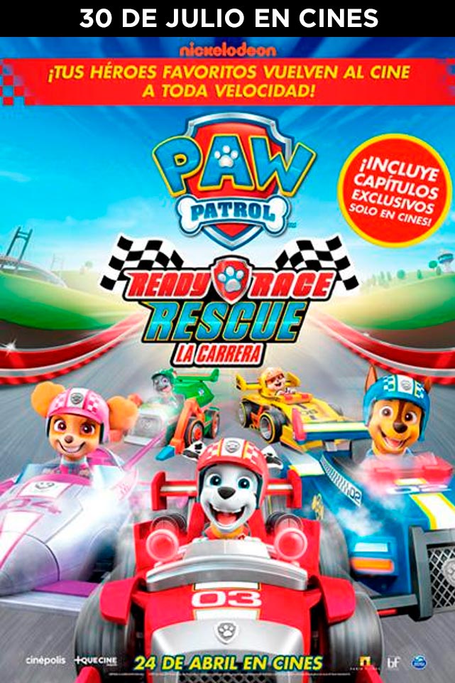 Unicines | PAW PATROL. READY, RACE, RESCUE: LA CARRERA